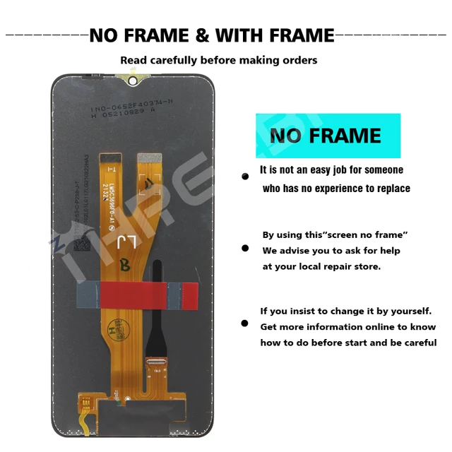 6.5'' Original For Samsung Galaxy A03 Core A032M A032F LCD Display Touch Screen Digitizer ...