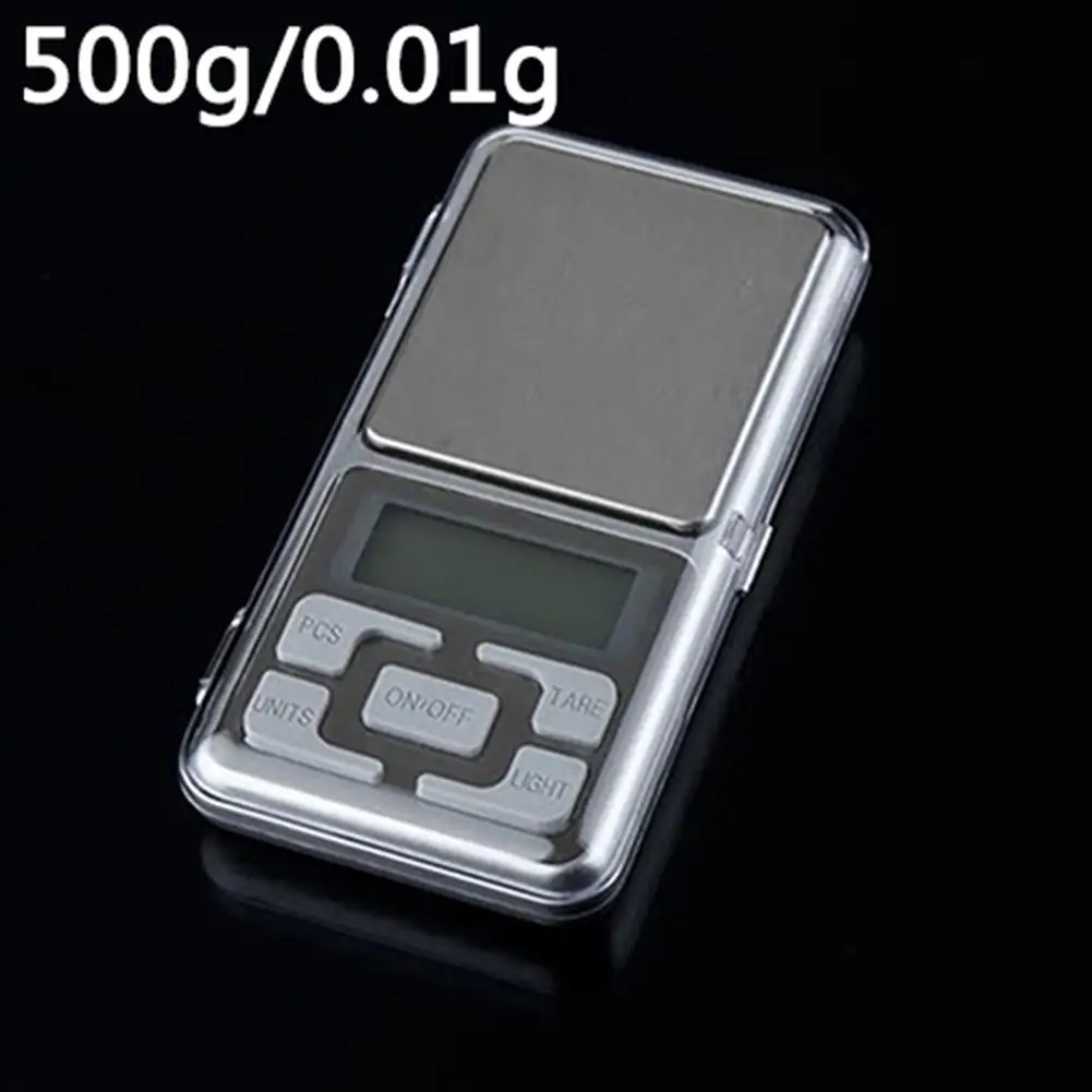 Mini balanza electrónica Digital LCD para joyería, balanza de bolsillo ...