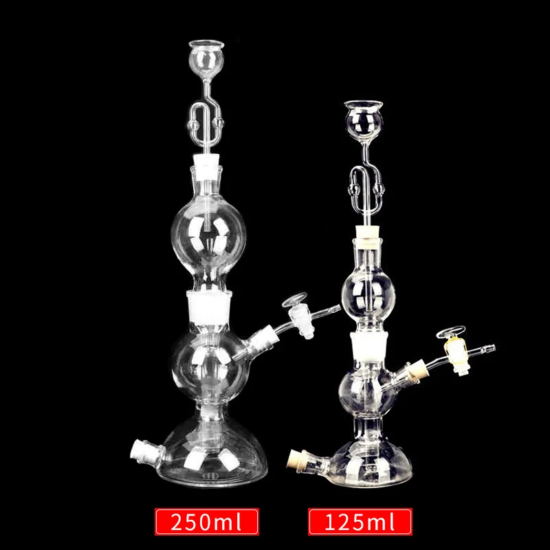 125ml-250ml-Kipp-s-Apparatus-Hydrogen-Generating-Glass-Device-Gas ...