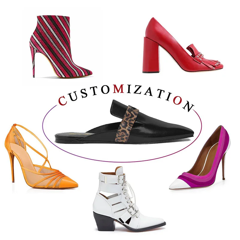 Brand Custom Made Large Size Real Leather Genuine Sheepskin Lady Shoes ...