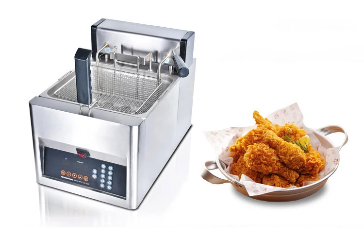 Intelligent Commercial Electric Deep Auto Lift-up Fryer with 12L Oil ...