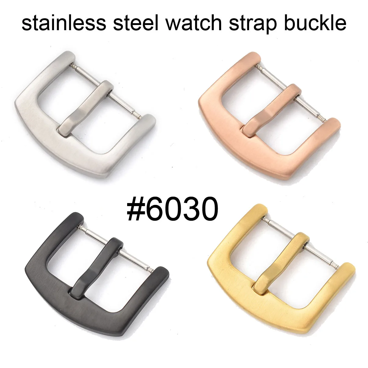 Metal-Watch-Band-Buckle-16mm-18mm-20mm-22mm-24mm-26mm-Watchband-Strap ...