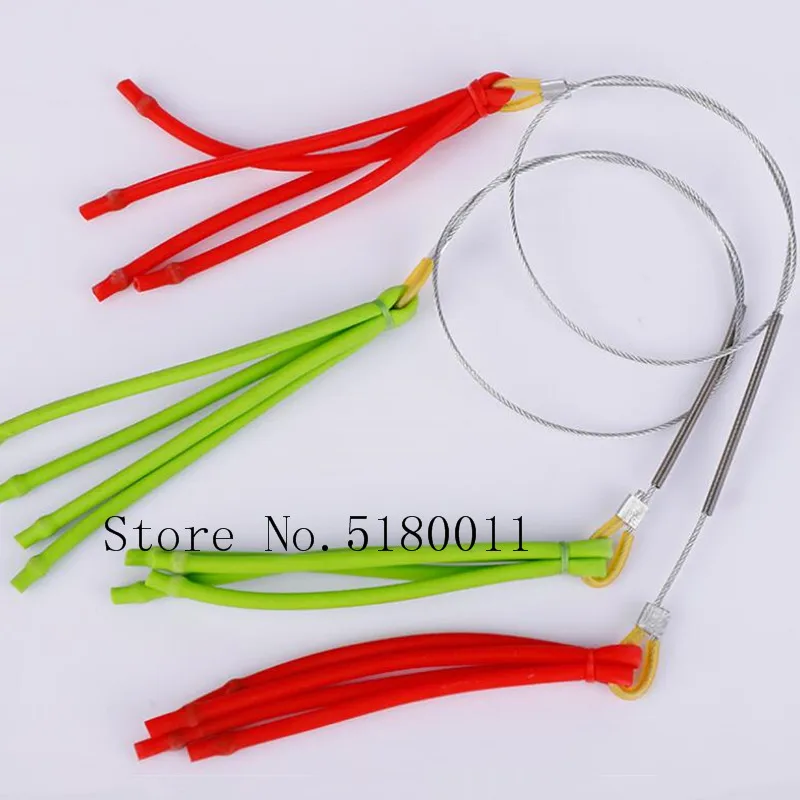 2pcs-Semi-automatic-Slingshot-Upgrade-Natural-Latex-Elastic-Line-3060 ...