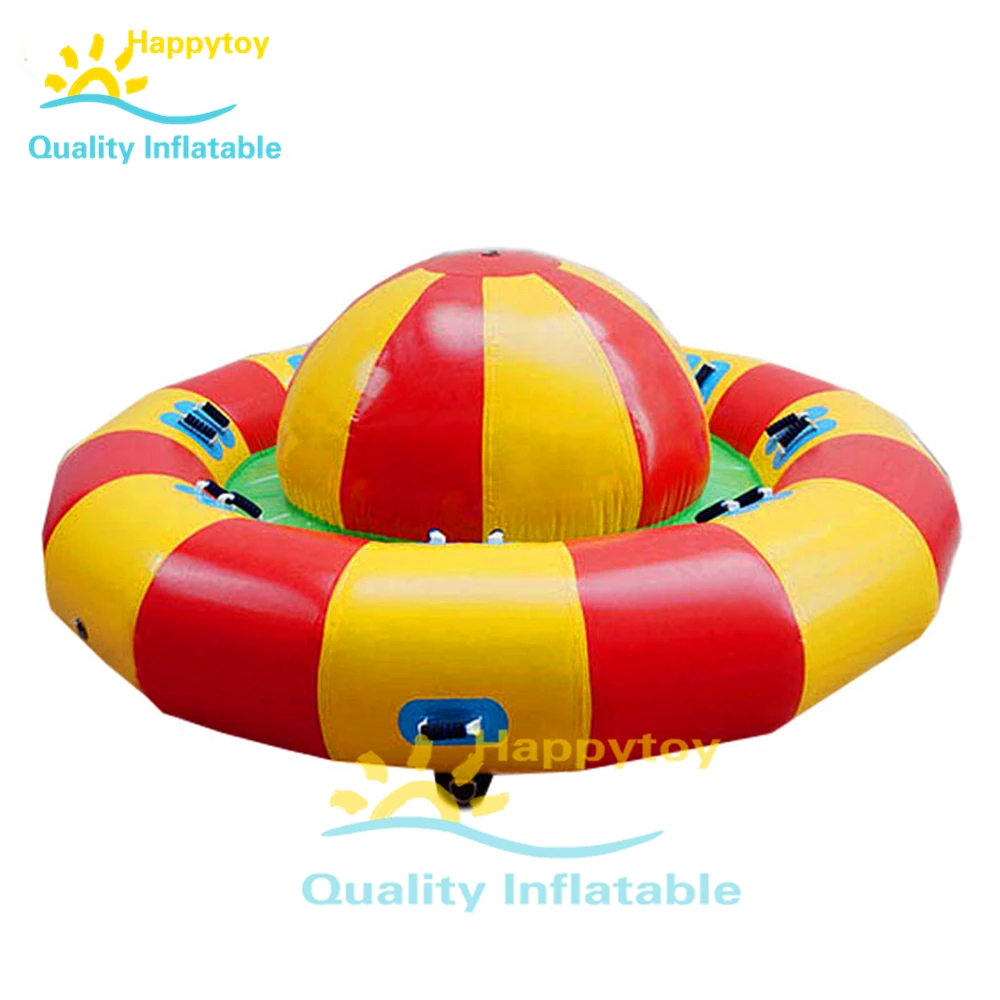 Funny-Water-Play-Towing-Inflatable-Disco-Boat-Towable-Inflatable-Spin ...
