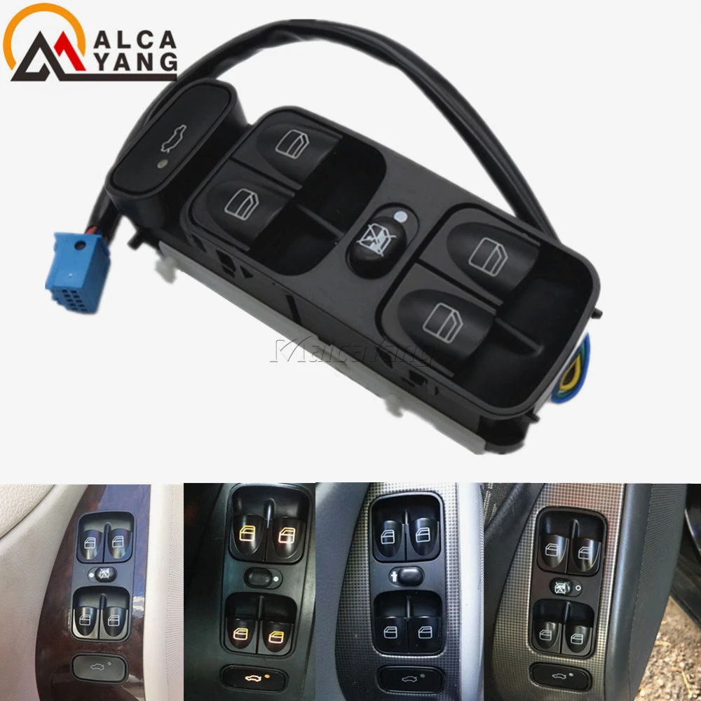 Power Master Window Switch Button For Mercedes Benz W203 C200 C220 C180 ...
