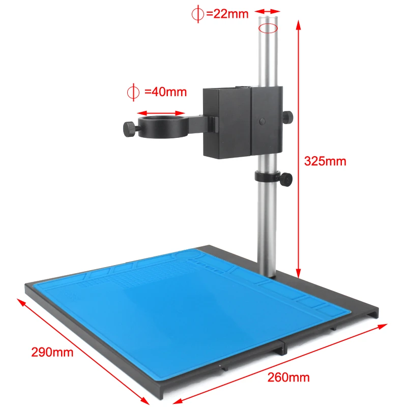 Aluminum Alloy Adjustable Focusing Bracket Focusing Holder Table Stand ...