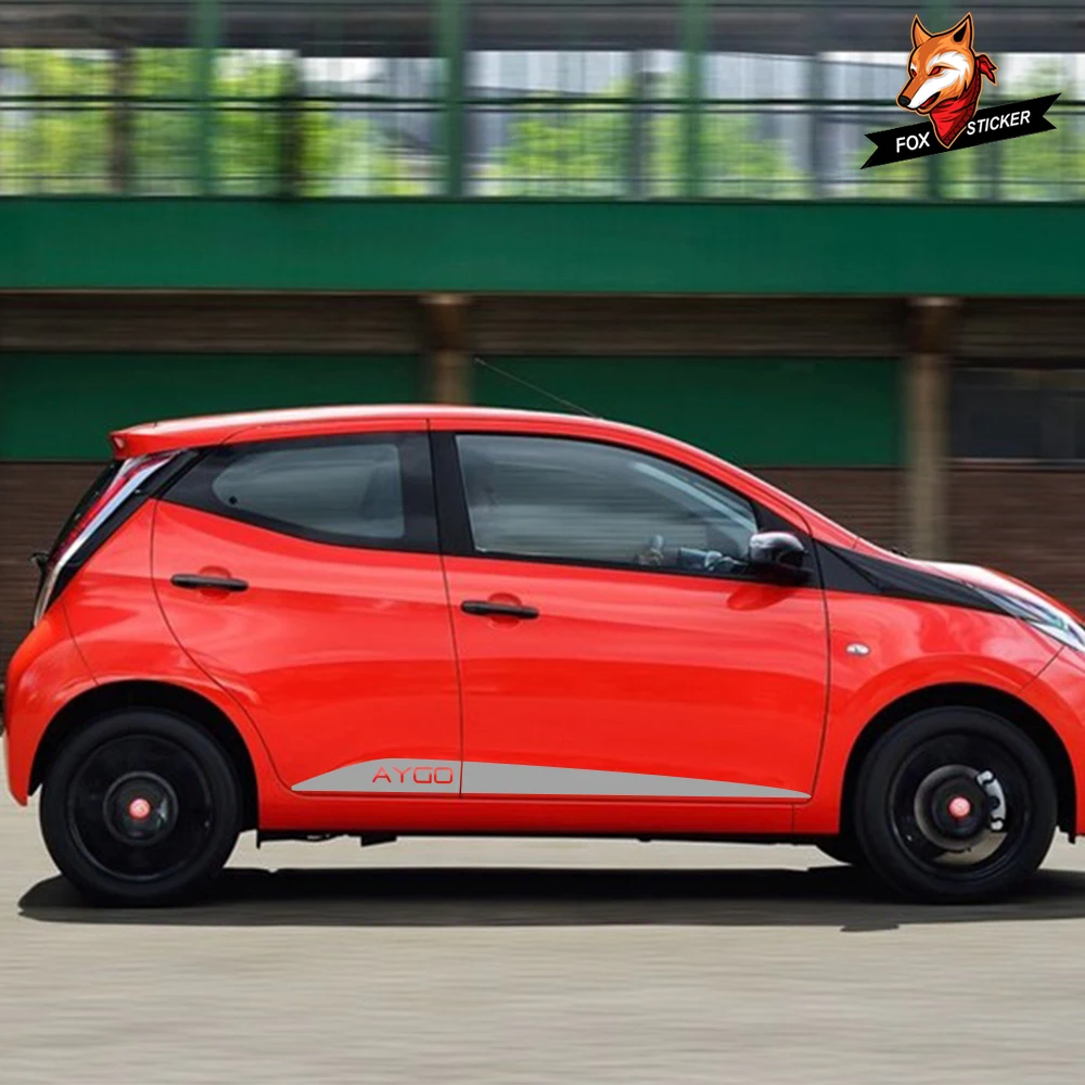 2-Stks-set-Auto-Body-Decor-Vinyl-Decals-Accessoires-Auto-Deur-Side-Rok ...