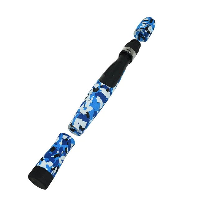 rod handle Split grip EVA Camouflage baitcasting spinning casting reel ...