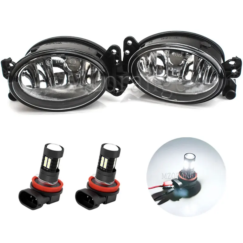 Fog Lights LED for Mercedes-Benz W211 W204 W164 ML320 ML500 2006 2007 ...