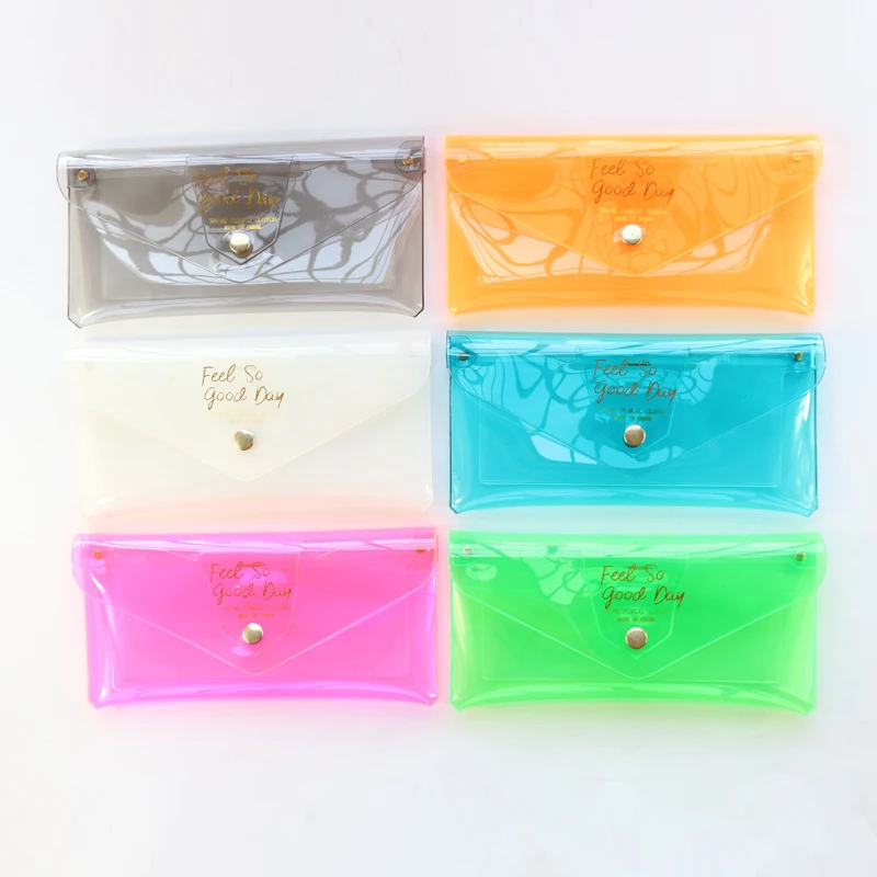 Domikee-cute-kawaii-rainbow-colored-transparent-PVC-school-student ...