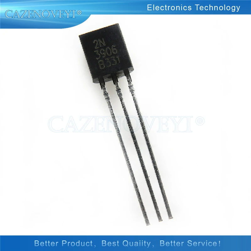 100pcs/lot 2N3906 TO 92 3906 MMBT3906 In Stock|Integrated Circuits ...