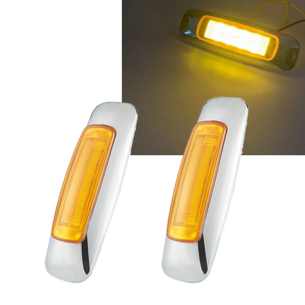 New-Front-Rear-LED-Side-Marker-Turn-Signal-Lamp-Car-Truck-Warning ...