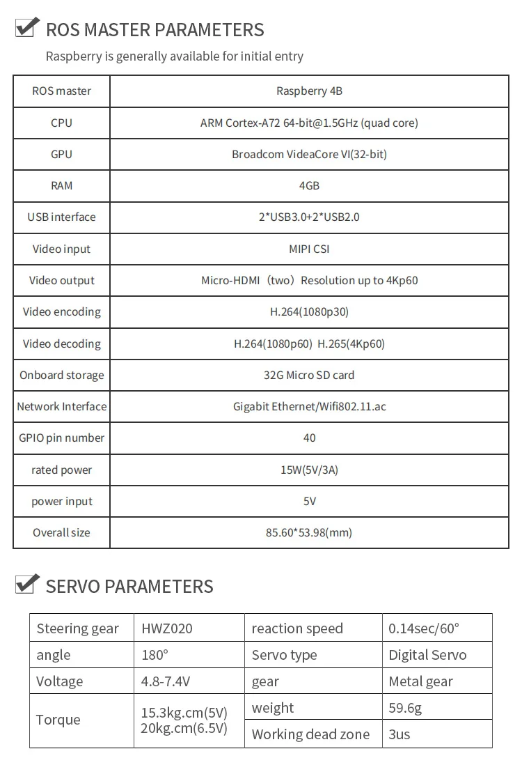 Raspberry Pi ROS Robot Car - ROS Educational Robot, Provide Raspberry ...