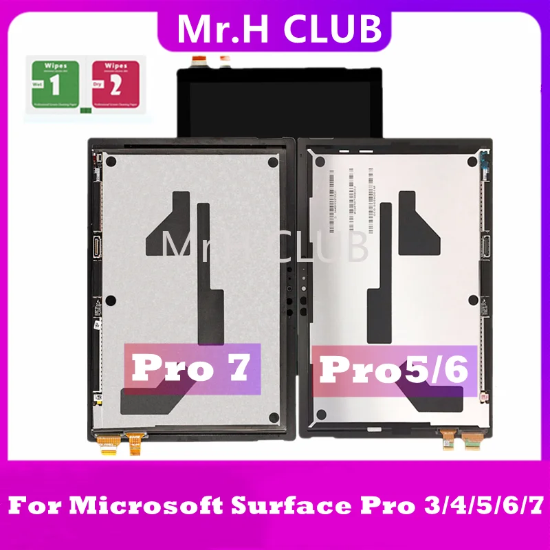 LCD For Microsoft Surface Pro 3 1631 Pro 4 1724 Pro 5 1796 Pro 6 1807 ...