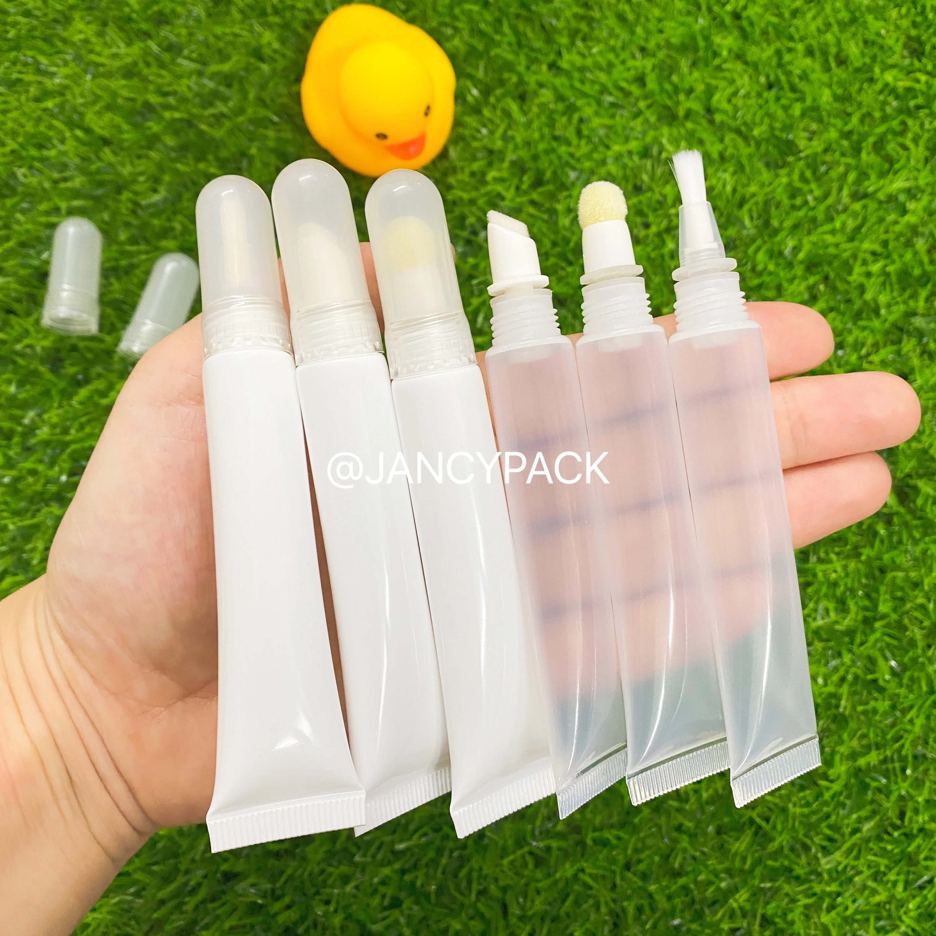 10ML Empty Lip Gloss Tubes Lipstick Tube Lip Balm Soft Tube Squeeze ...