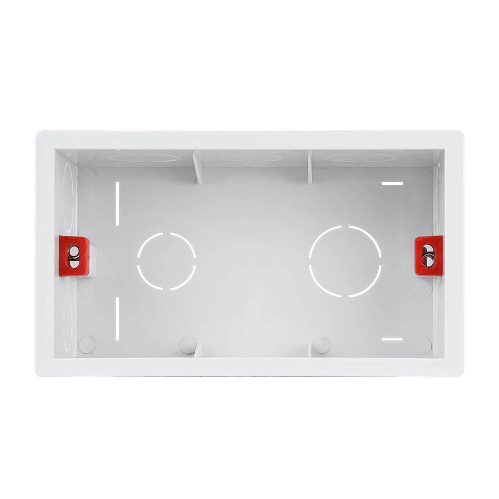 145mm-Wall-Mounted-Junction-Box-for-Thermostat-White-Color-Installation ...