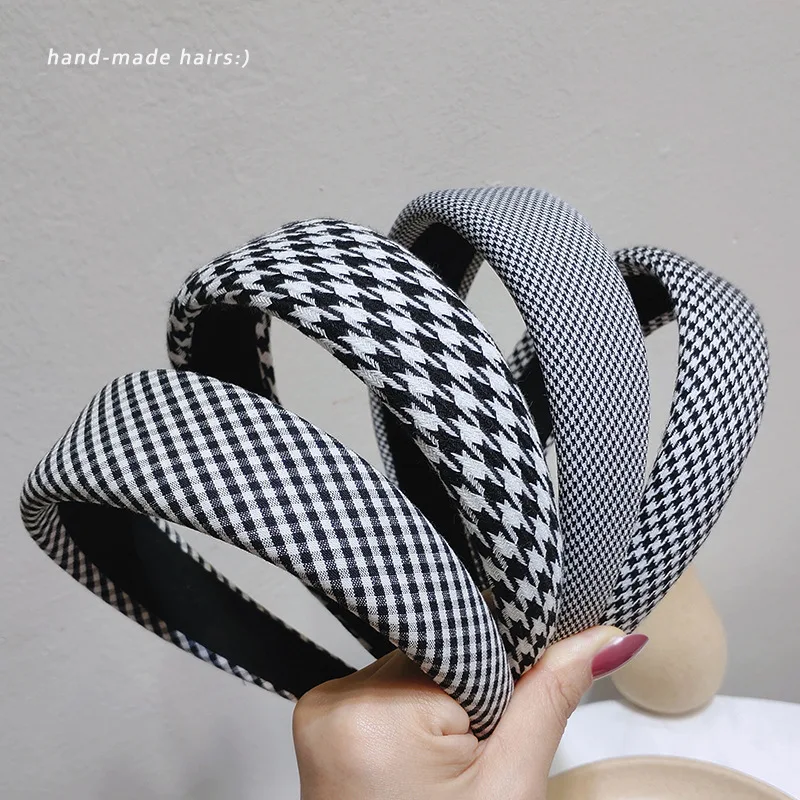Checkered Headband Holidays | Plaid Headband Head Bands | Checkered ...