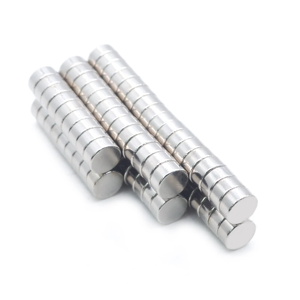 2000 pcs. Neodymium Diameter 6mm x 3mm Strong Magnets Tiny NdFeB Disc ...