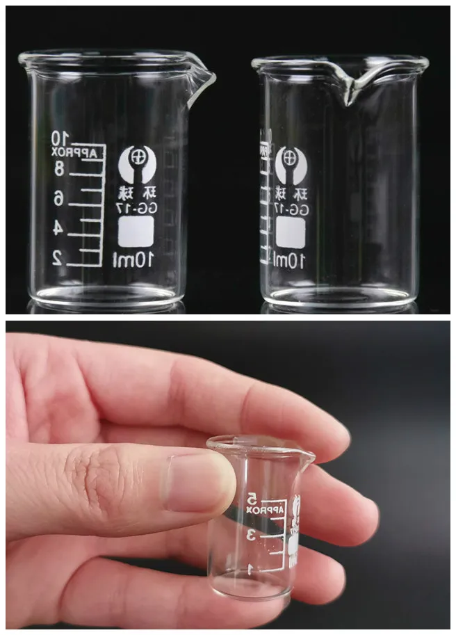 Vaso-de-vidrio-Pyrex-de-borosilicato-vasos-graduados-de-GG-17-5ml-10ml ...