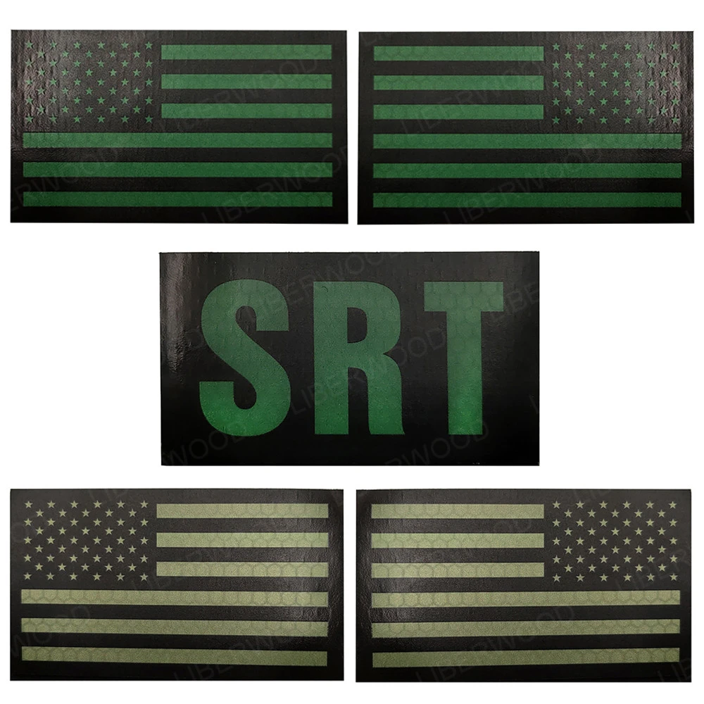 Infrared Usa Us Flag Reflective American Ir Patch United States Srt ...