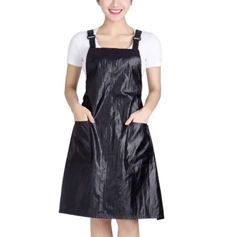 1pc-Woman-Apron-Working-Waterproof-Apron-Stain-Resistance-Professional ...