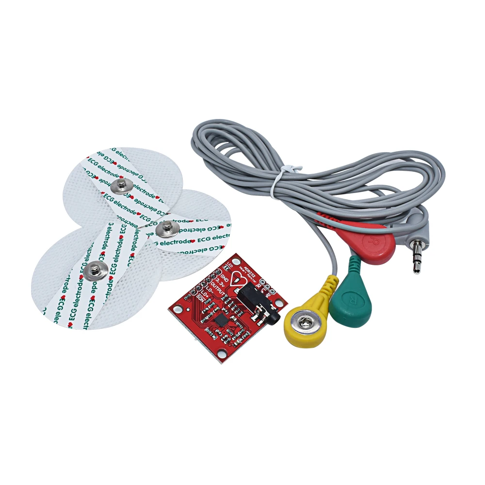 Módulo Wavgat-ecg Ad8232 Para Arduino Uno R3