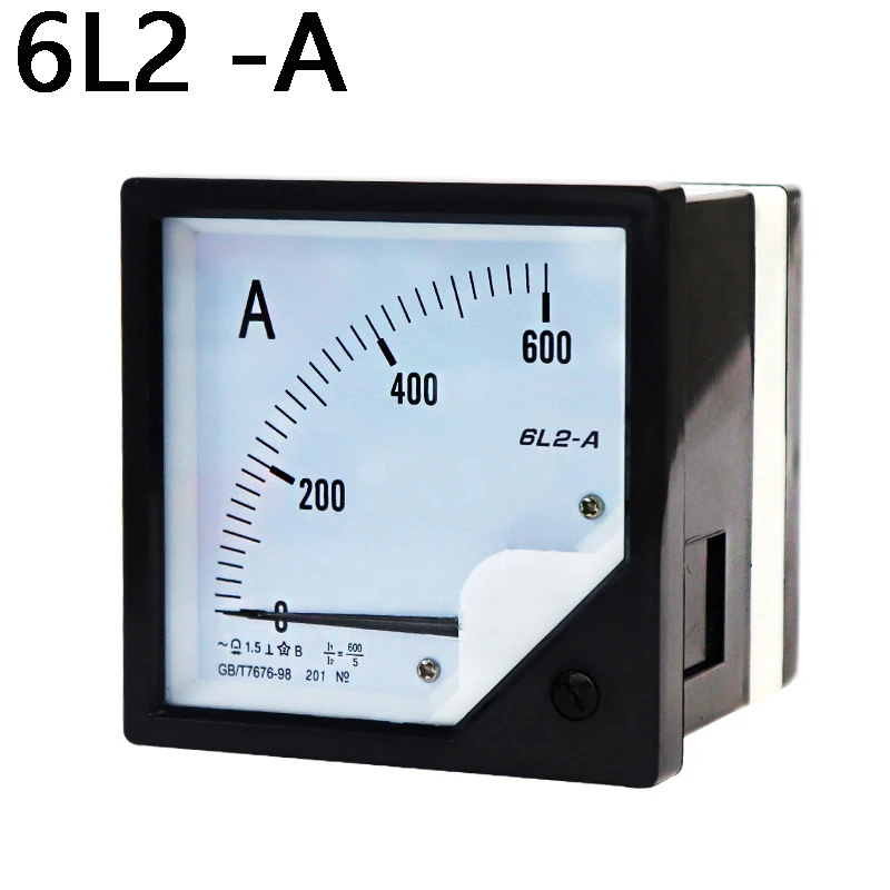 1PC 6L2 A 5A 10A 15A 20A 30A AC Direct Analog Meter Panel AMP Current Ammeter Gauge Pointer ...