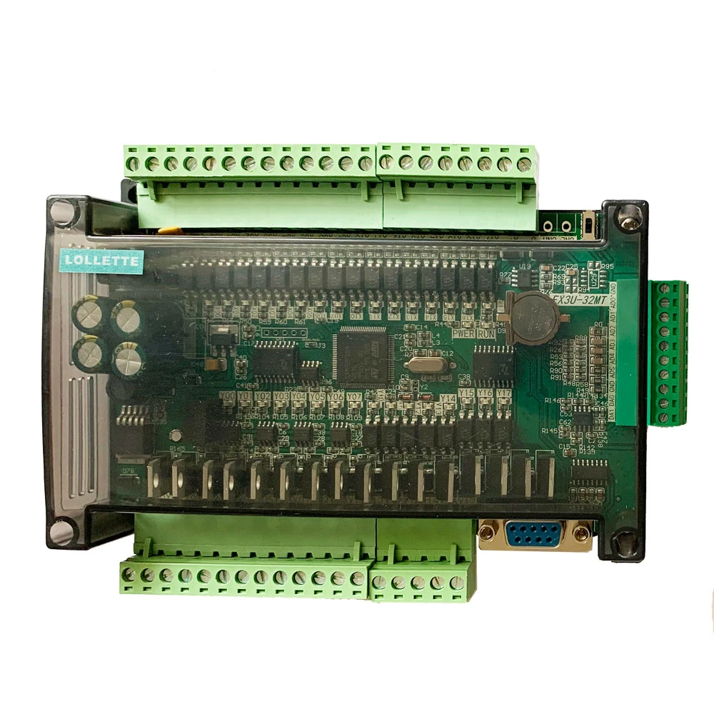 Fx3u Le3u 32mt 6ad2da 16 Input 16 Transistor Output 6 Analog Input 2 Analog Output Plc ...