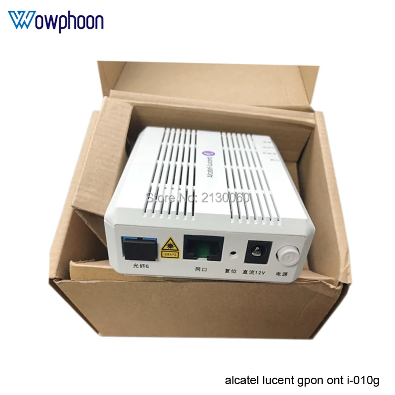 20pcs 100% New Alcatel Lucent I-010g Gpon Onu Ont 1ge Port Fiber ...