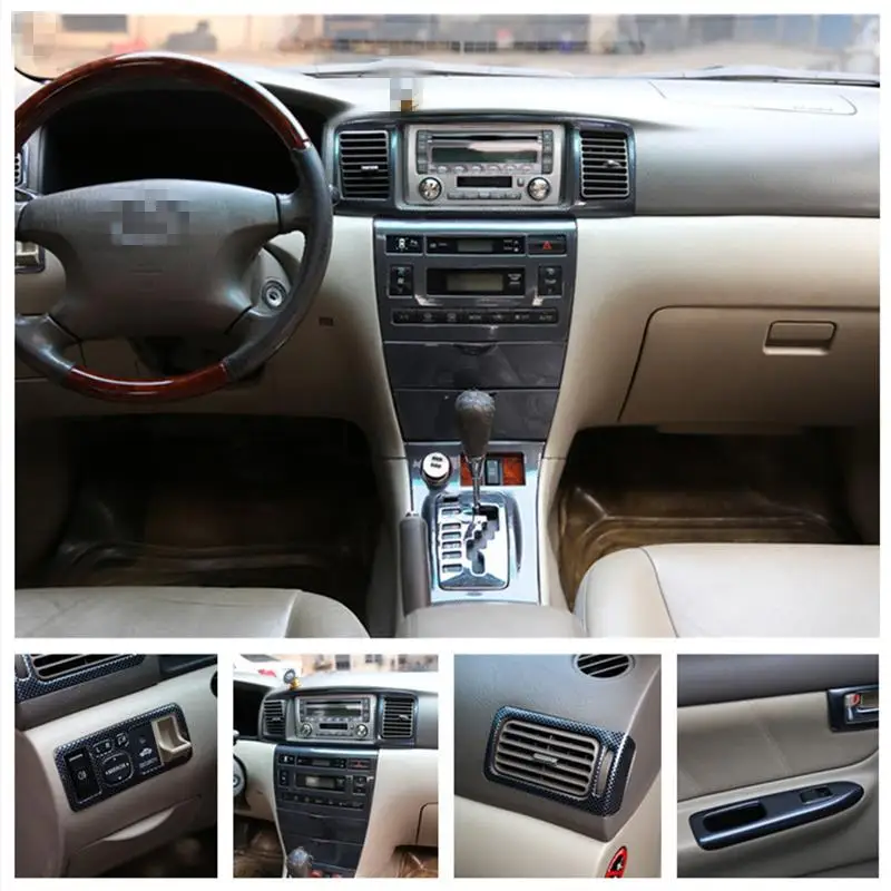Para-toyota-corolla-2004-2006-fibra-de-carbono-modificado-mogno ...