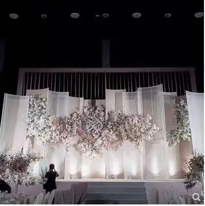 Arc-grade-tela-adere-os-do-casamento-semic-rculo-ornamento-arranjo-da ...