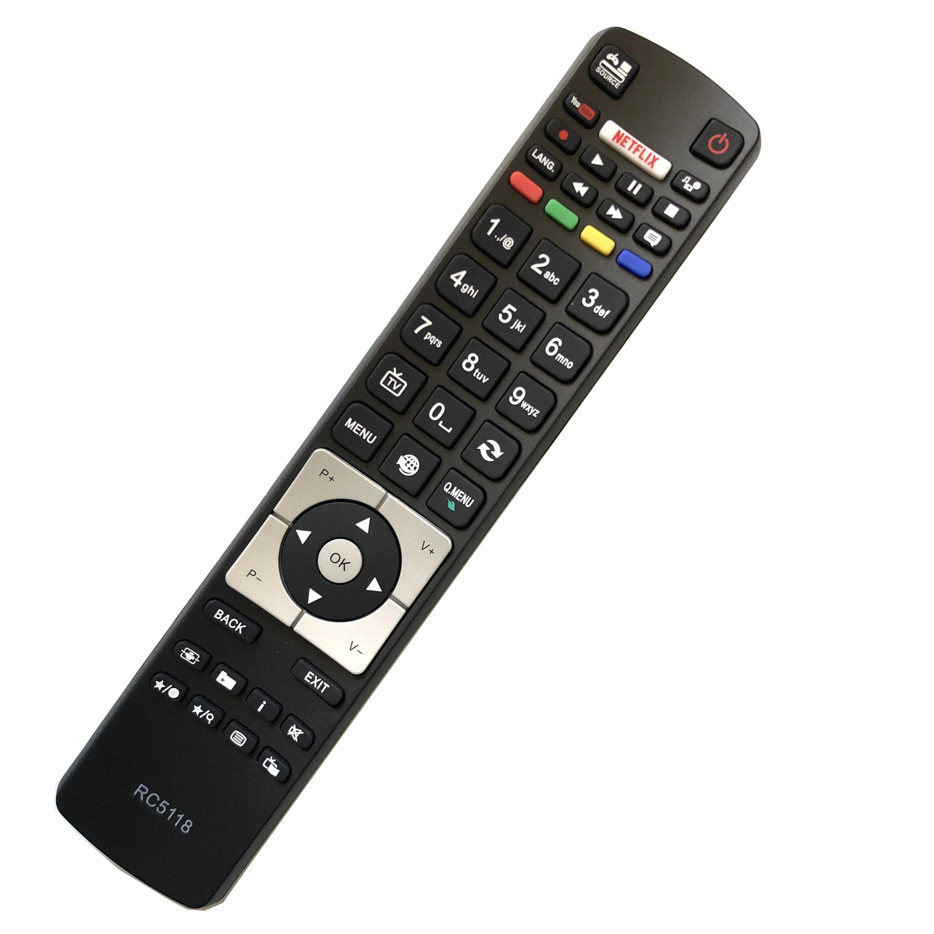 New-Replacement-Remote-Control-For-Telefunken-TV-Remote-Control-RC5118 ...