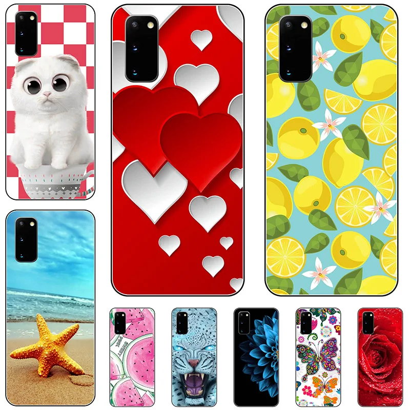 Silicone-Cover-For-Samsung-Galaxy-S20-4G-SM-G980F-SM-G980B-Galaxy-S20 ...