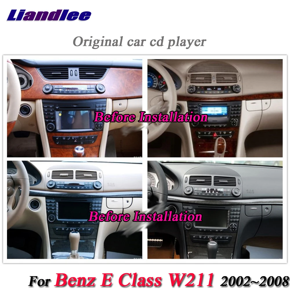Liandlee Car Android System For Mercedes Benz E Class W211 2002~2008 ...