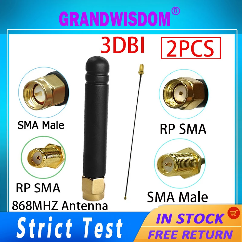 868mhz Antenna Lora Lorawan 915mhz Iot 2pcs Antena Cellular Booster ...