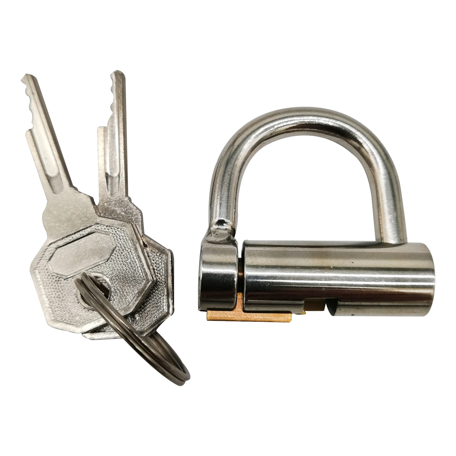 Happygo, D-ring Pa Lock Glans Piercing Male Chastity Device Penis ...