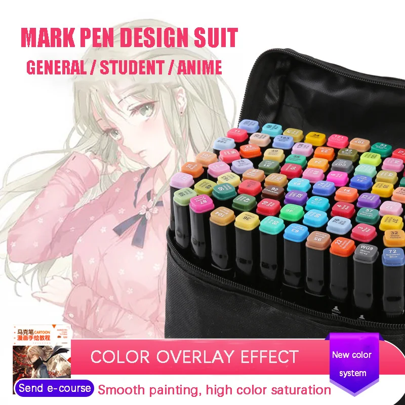 Final Of Mark Double Pen Final 12/24/30/40/60/80 Painted Animation ...