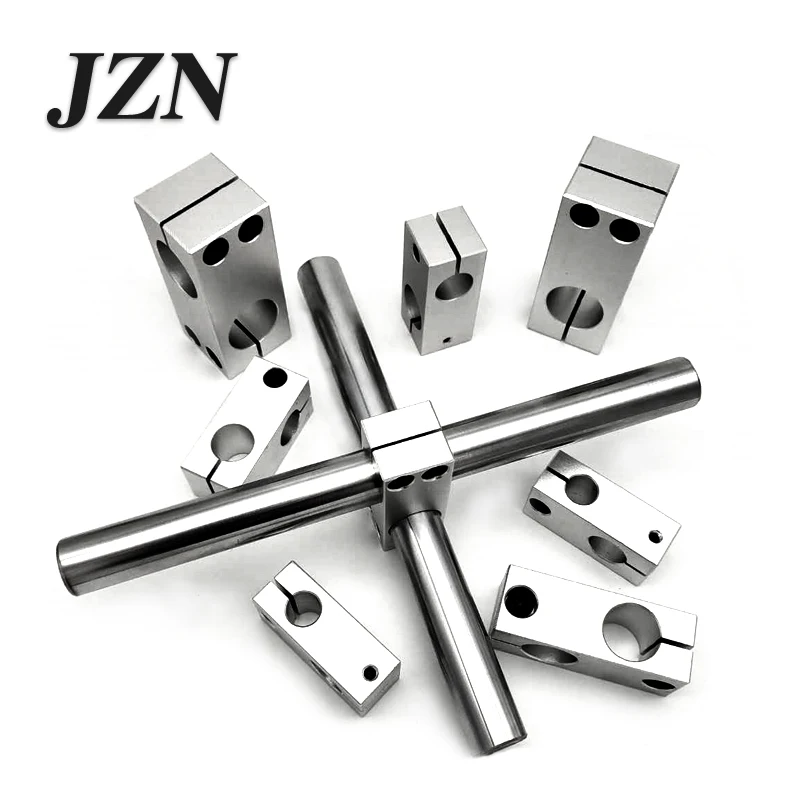 Pillar fixing clamp vertical fixed diameter fastening aluminum alloy ...