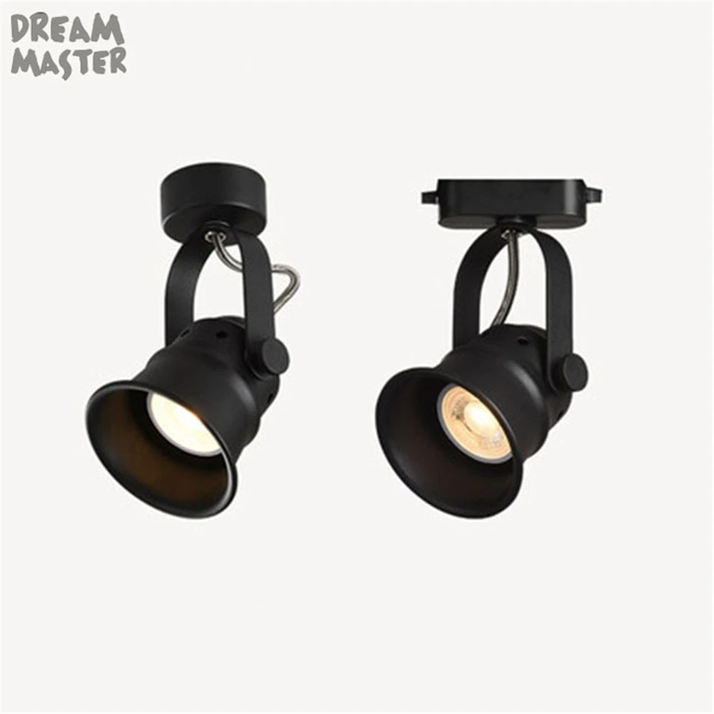 Gu10 5w Led Track Light Minimalist Ceiling Rail Tracking Lighting Spot ...