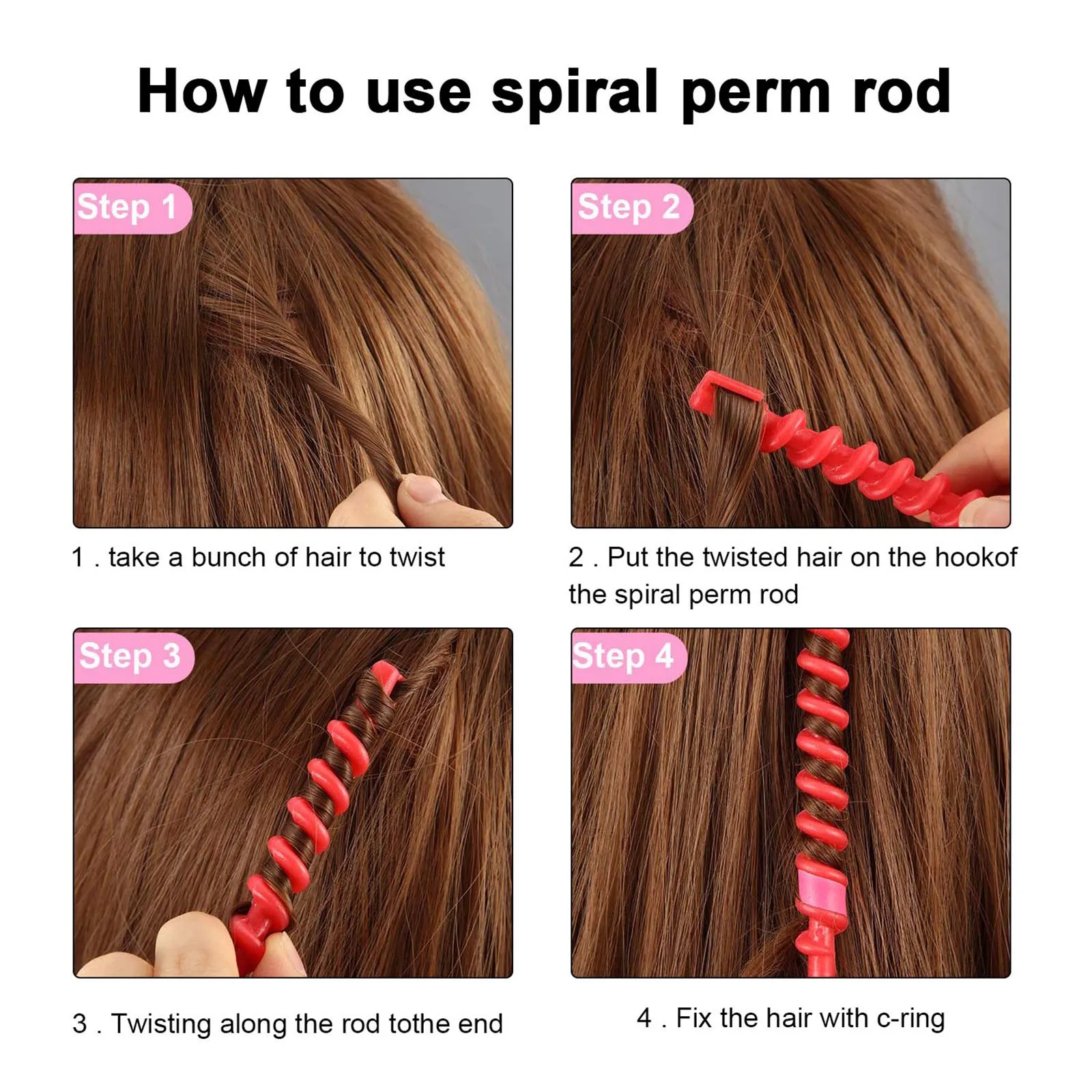 Spiral Rod Hairstyles