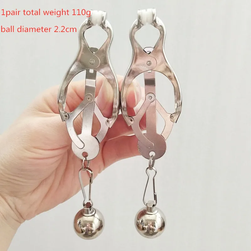 젖꼭지 강한 클립 젖꼭지 자극 Bdsm 속박 섹스 유방 클램프 클립 스테인레스 스틸 금속 유방 클립 섹스 슬레이브 섹스 샵