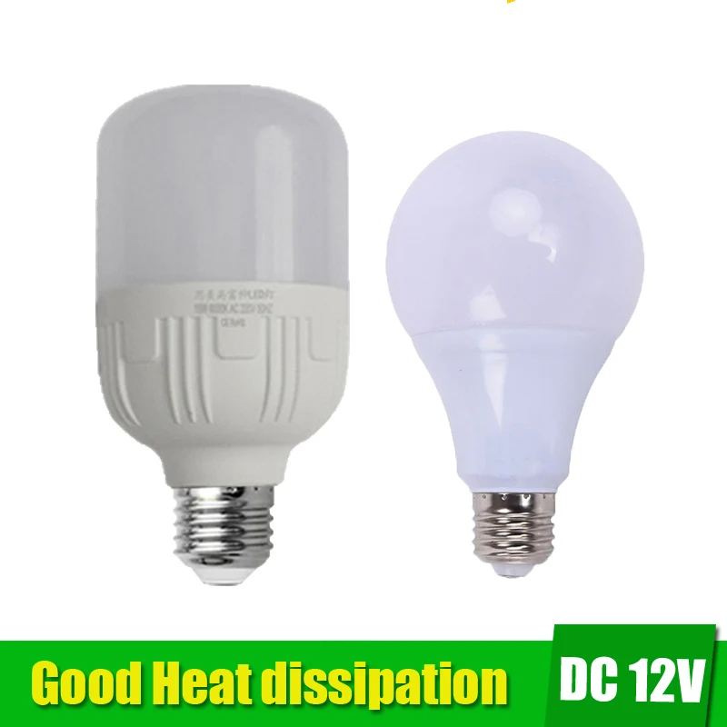 12volt E27 Led Bulb Energy Saving Light 36w 24w 18w 12w Light Bulbs ...