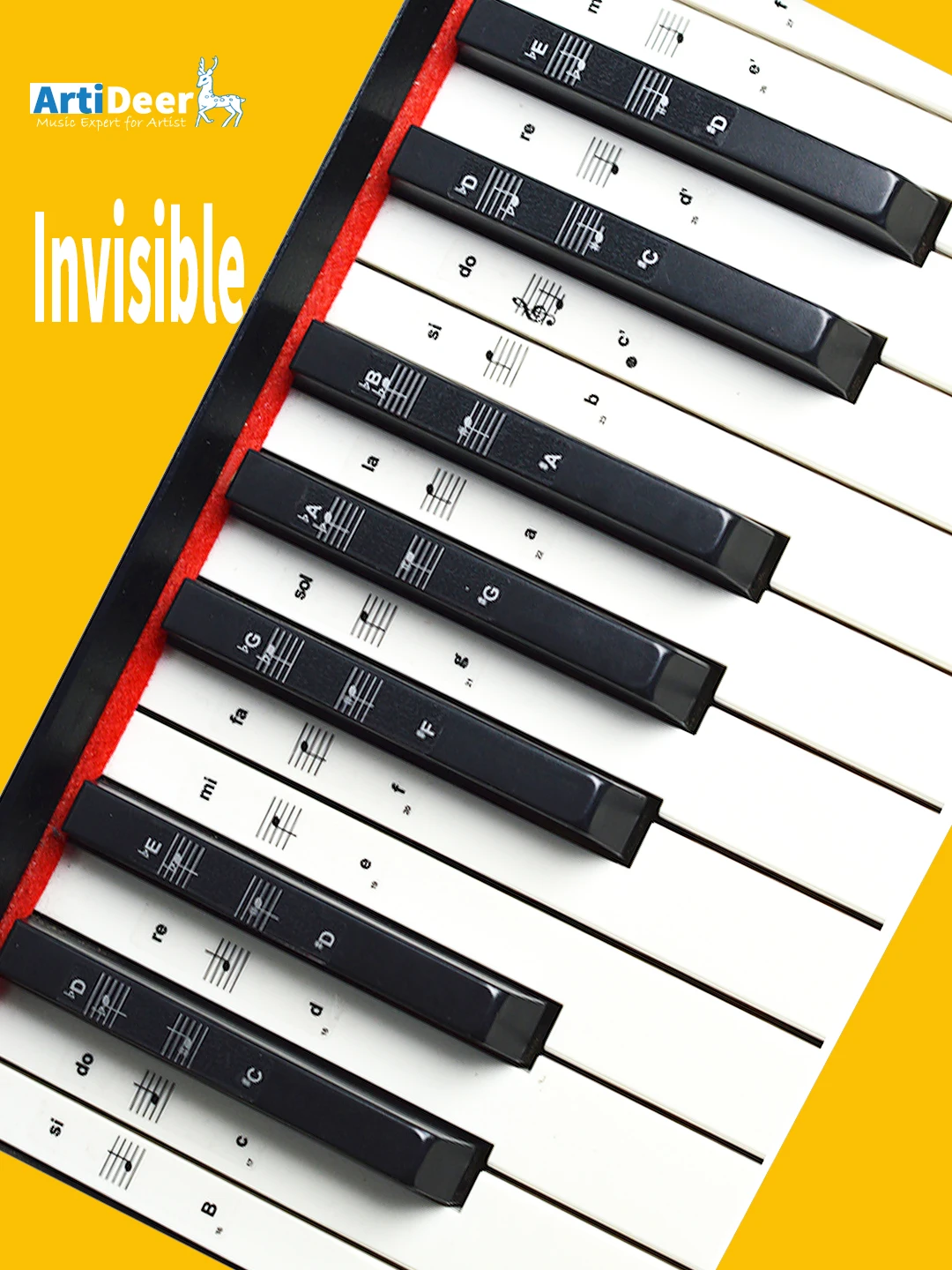 Music-Notes-for-Piano-Stickers-Keyboard-Accessories-Musical-Instruments ...