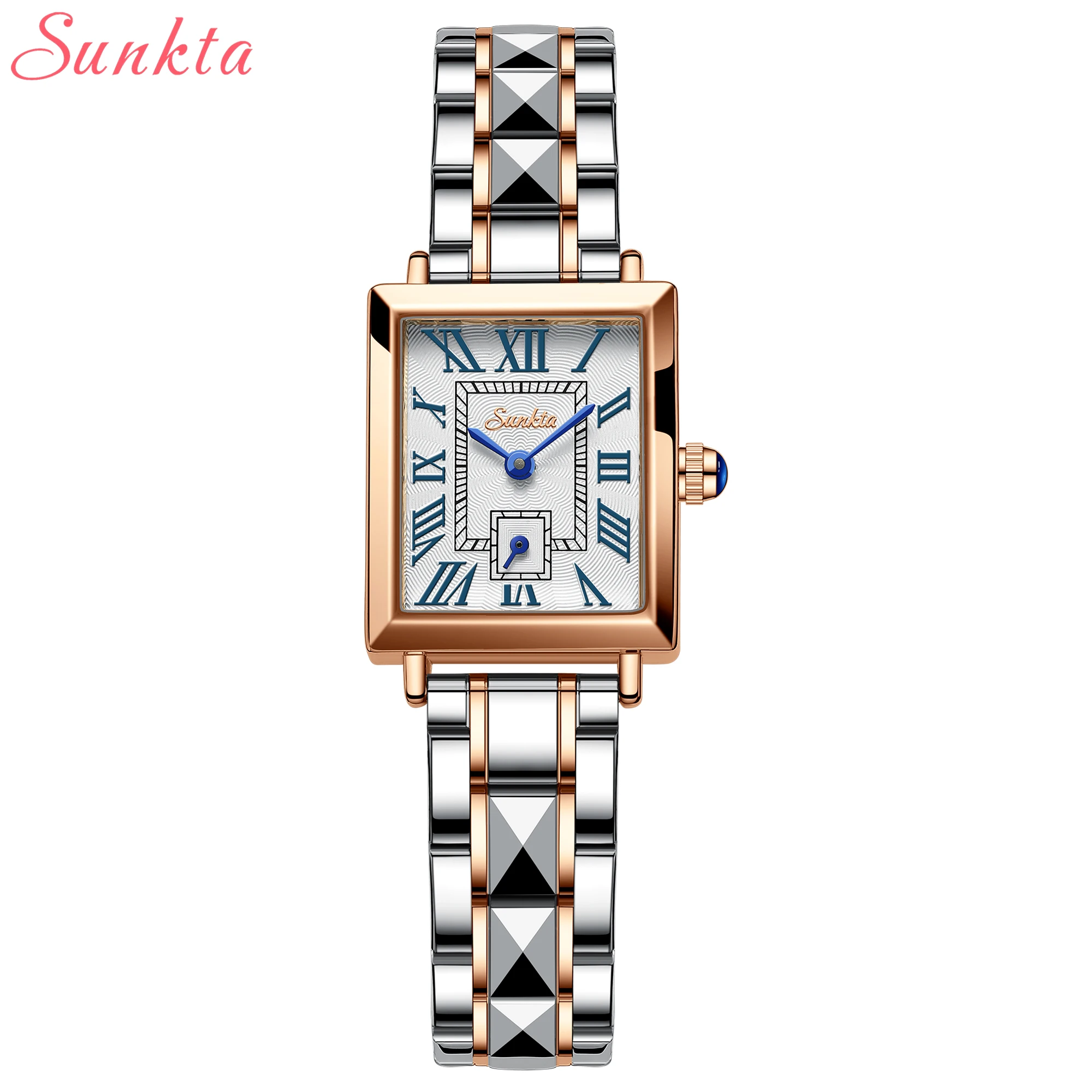 LIGE Brand SUNKTA Women Watches Fashion Square
