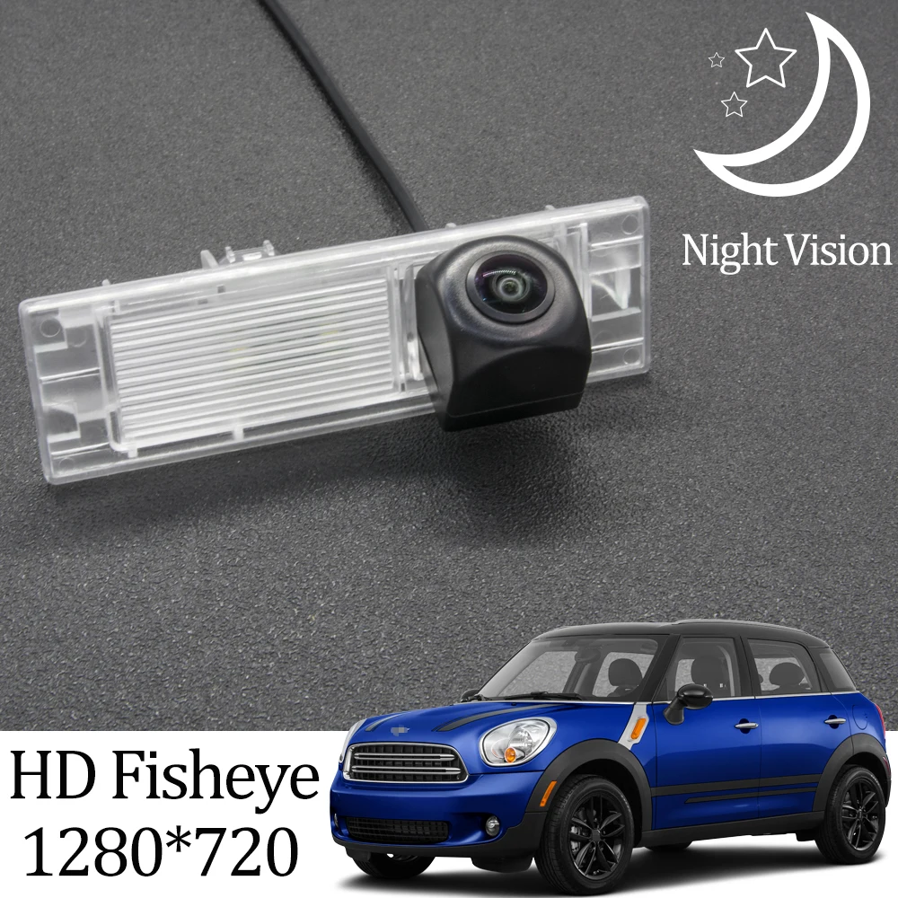 Owtosin HD 1280*720 Fisheye Rear View Camera For MINI Cooper R61 ...