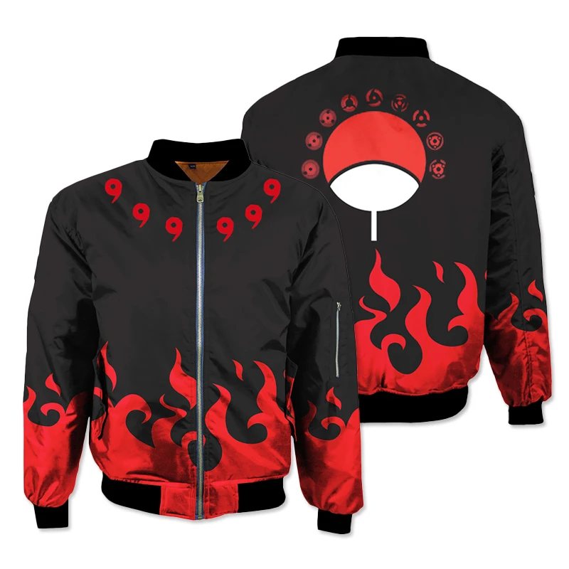 Itachi X Uchiha Crest Baseball Jacket Shop Naruto Clothing Merchandise ...