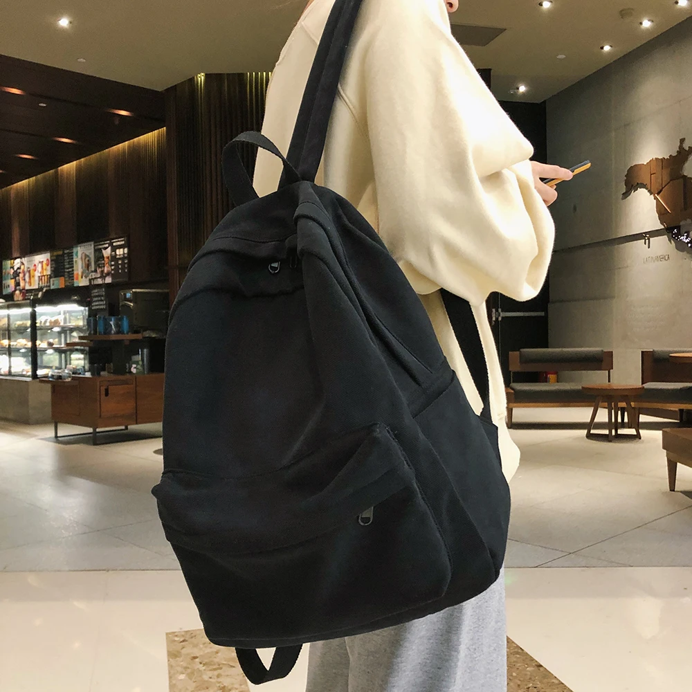 Canvas Backpack For Teenage Girls