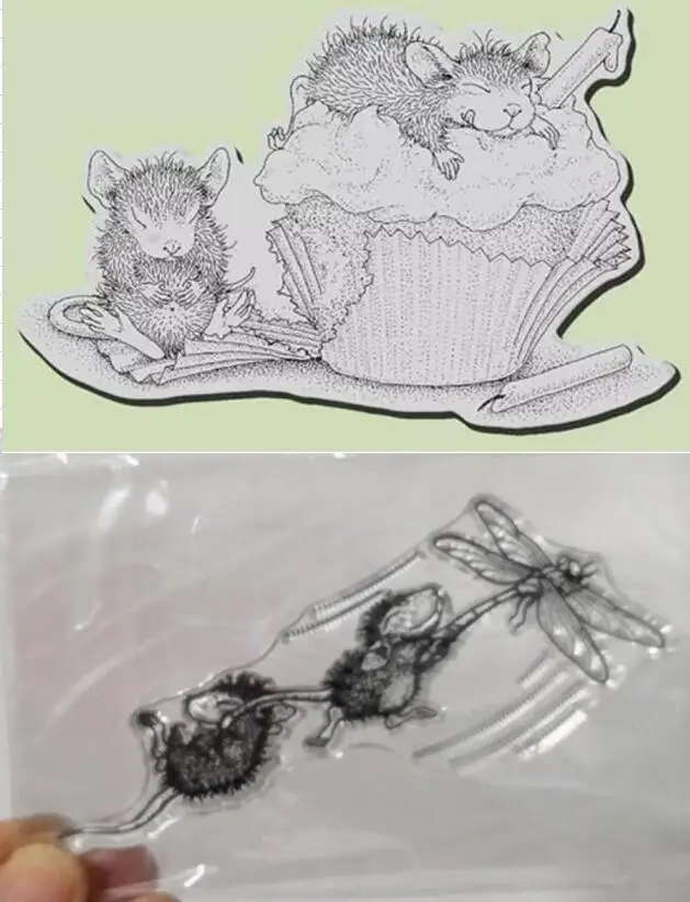 Silicone Stamp Seal - Transparent Clear Silicone Stamp/seal Diy ...