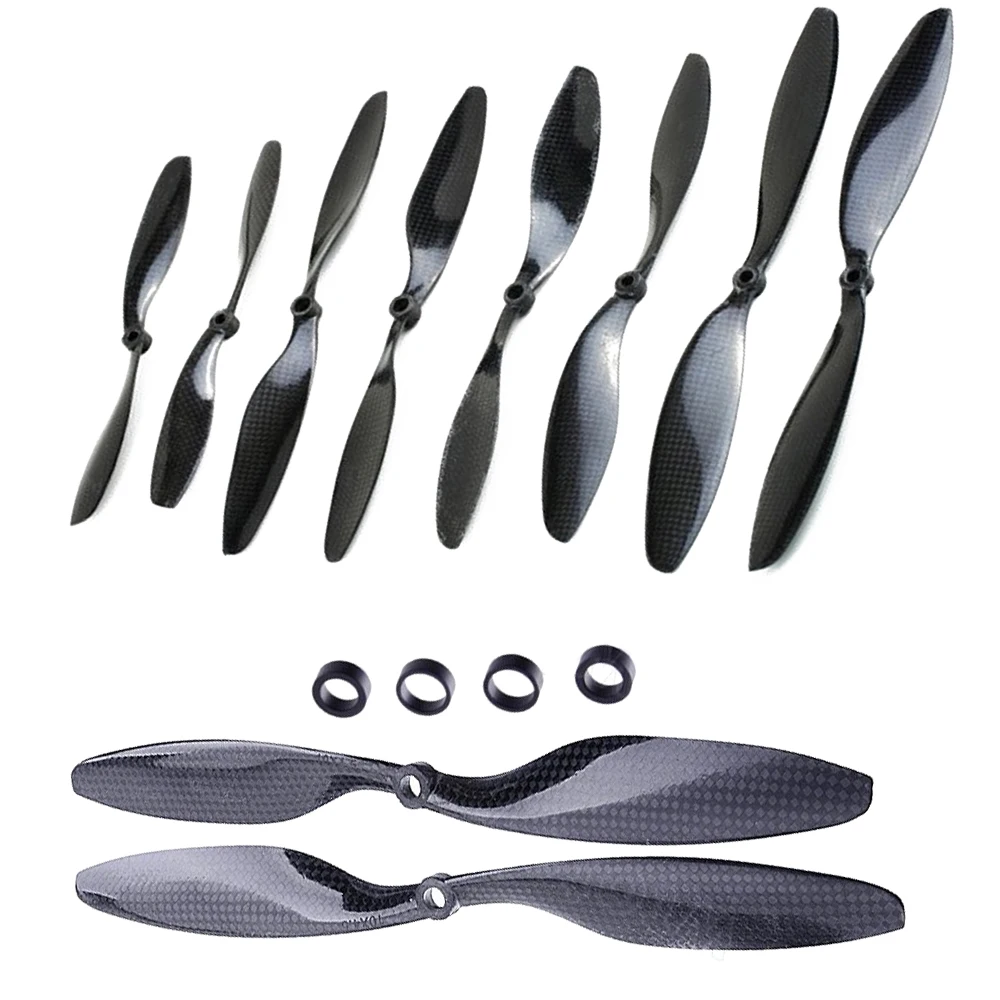 2pair-lot-APC-8045-1045-1047-1147-1238-1260-1245-Carbon-Fiber-Propeller ...