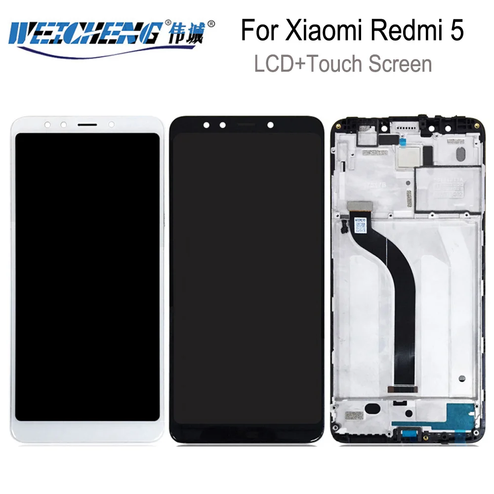 Pantalla LCD de 720x1440 para Xiaomi Redmi 5, montaje de pantalla ...